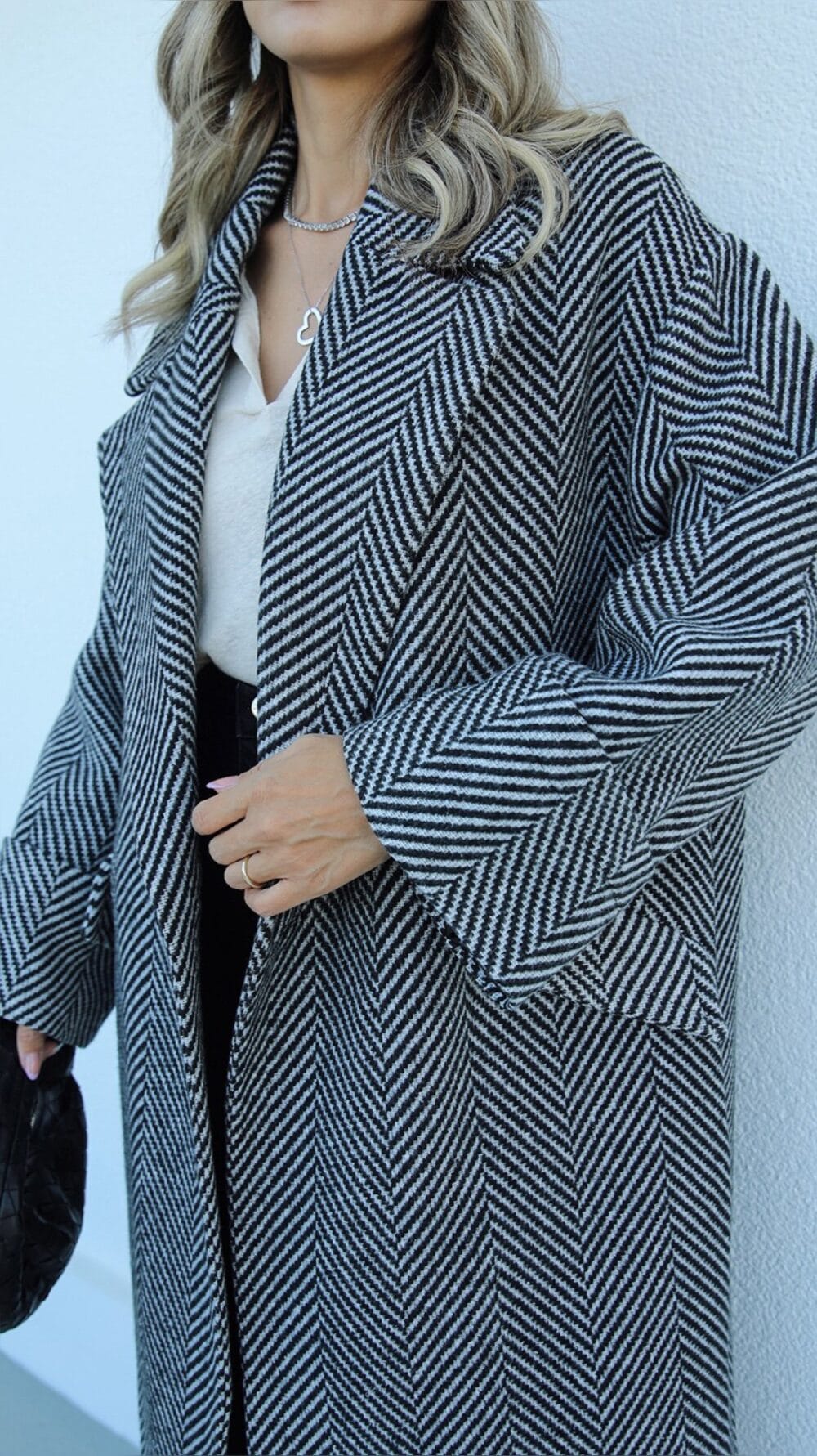 Oversize Black Biker Leather Jacket – The dice store