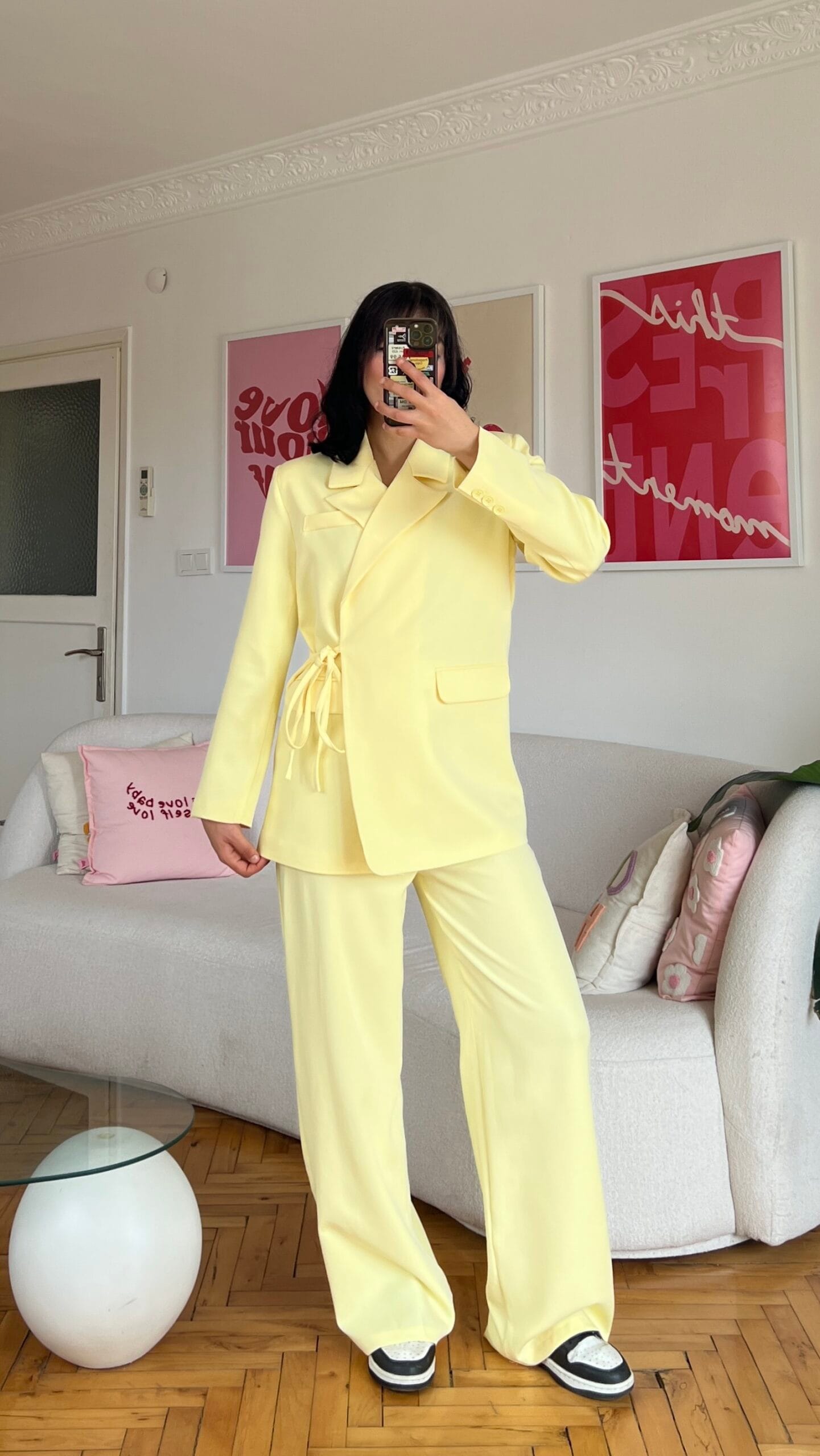 Miranda Oversize Pastel Palazzo Set – Dice Store.